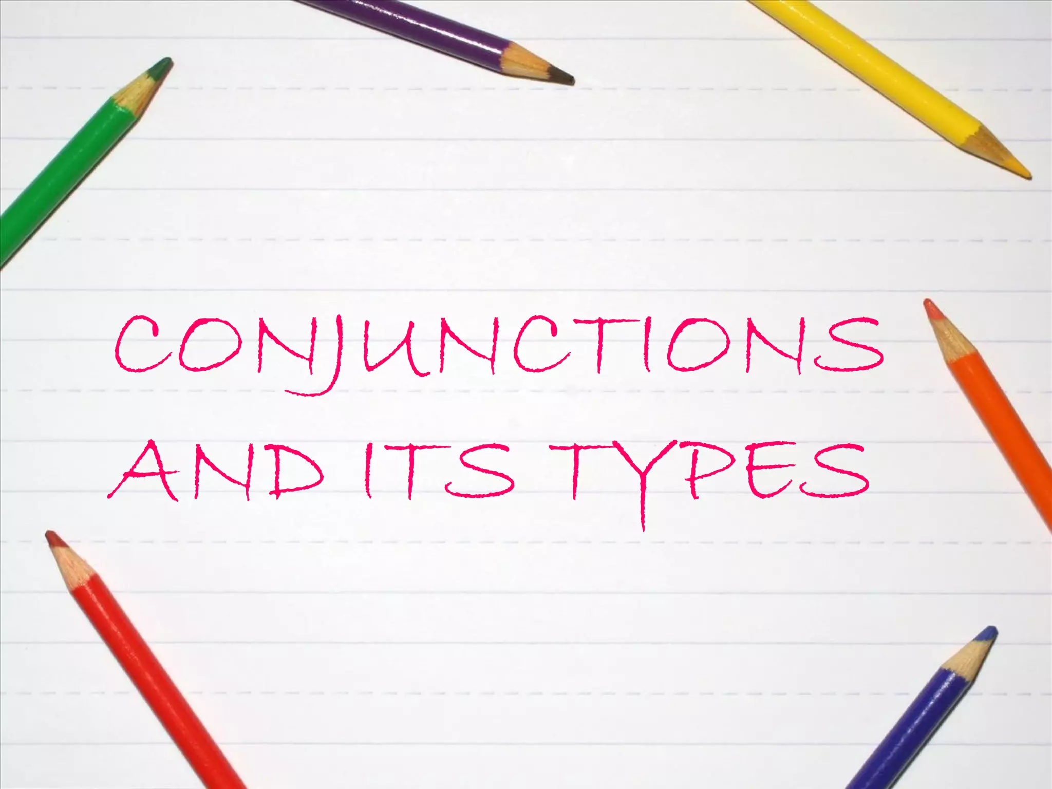 Conjunctions | PPT