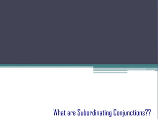 Conjunctions | PPT