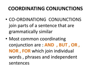 Conjunctions | PPT