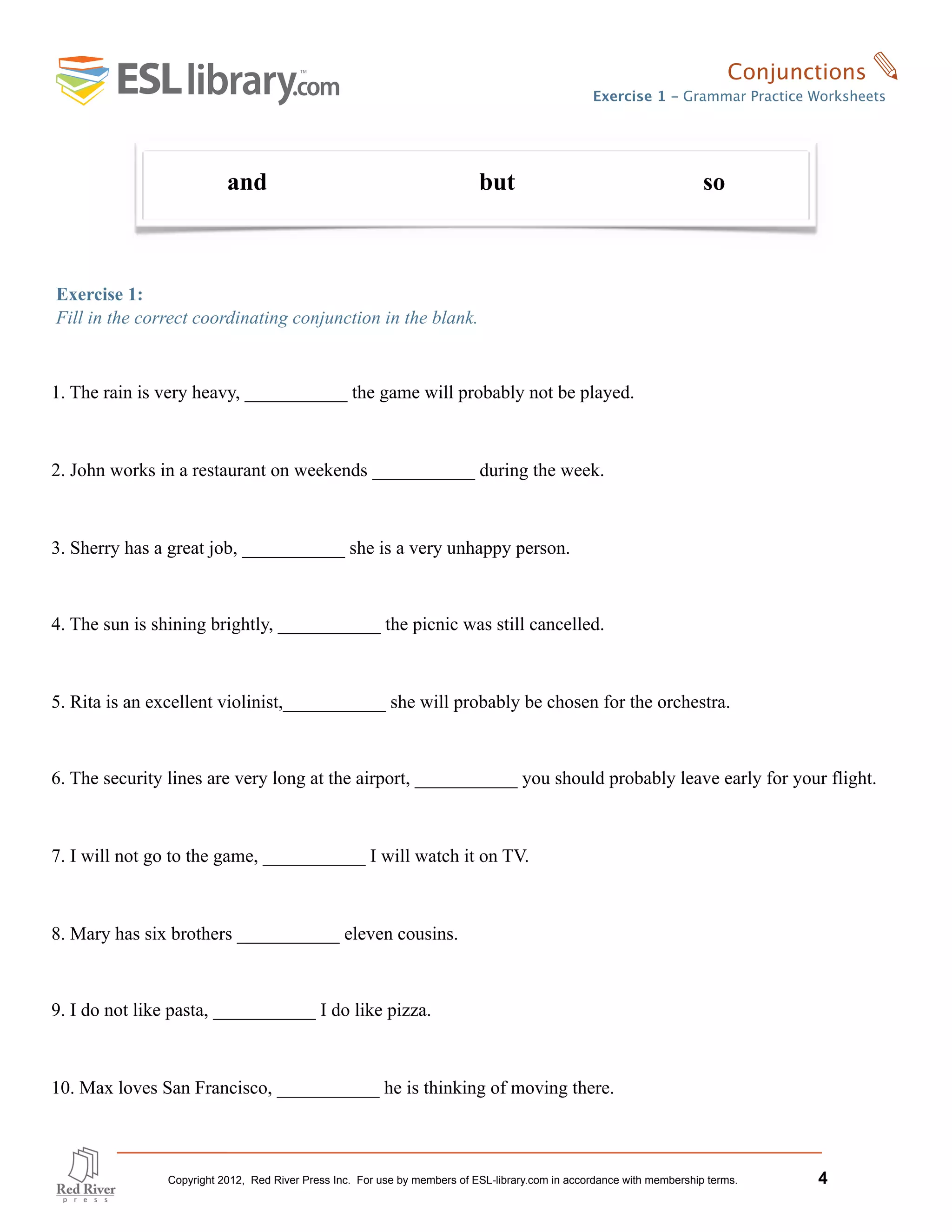 Conjunctions | PDF