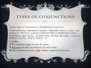 Conjunctions | PPT
