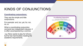 Conjunctions what are they how they are used | PPT