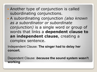 CONJUNCTIONS Quarter 1 Module 4 English 8 | PPT