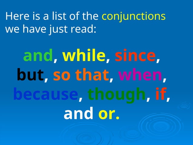 Conjunctions.ppt hy atrer akfaeurc hevih | PPT