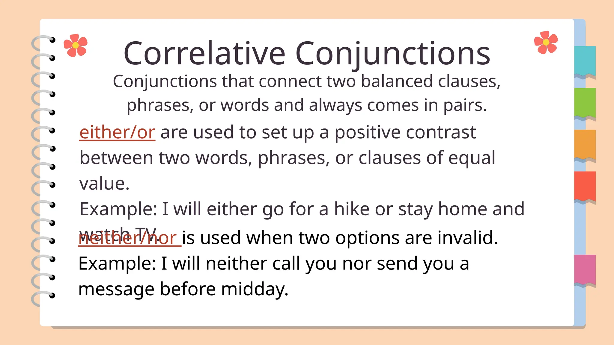 "Connecting Ideas: The Role of Conjunctions" | PPT