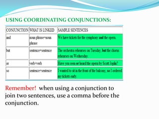 Conjunctions | PPT