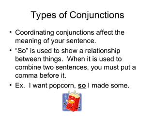 Conjunctions and interjections12.Common prepositions.ppt the best way ...