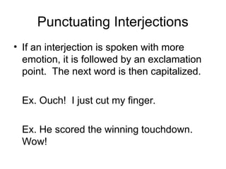 Conjunctions and interjections lesson ppt.ppt