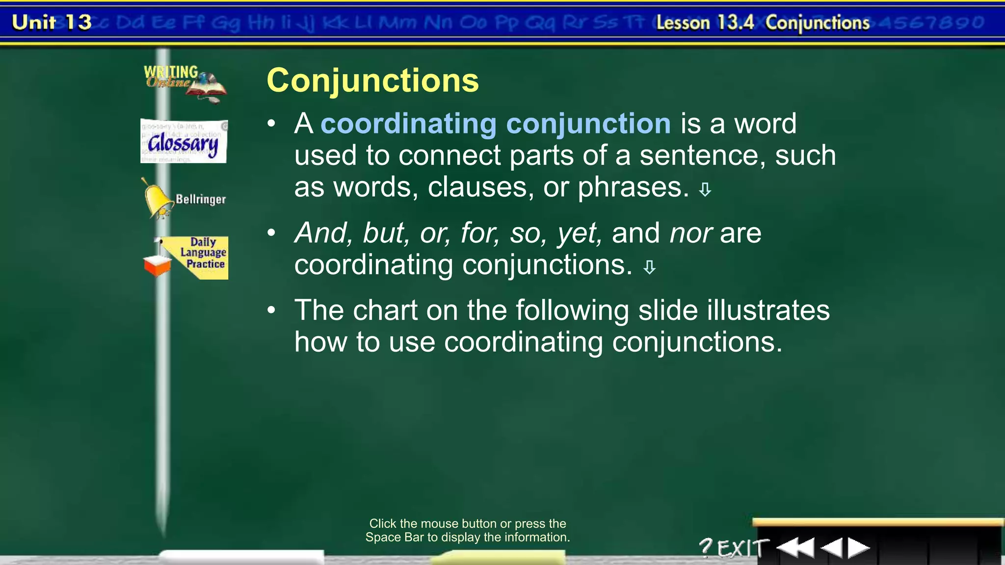 Conjunctions & conjunctive adverbs | PPTX
