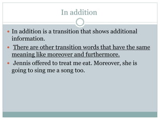 Conjunctions, connectives, and adverb clauses part 2 | PPTX | Resume ...