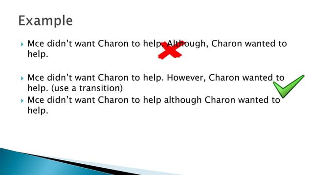 Conjunctions, connectives, and adverb clauses week 3 | PPTX | Desserts ...