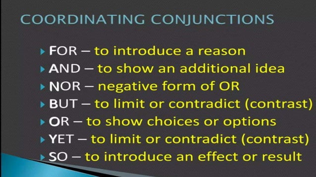 CONJUNCTIONS GRADE 5.pptx | Homework and Study | Education
