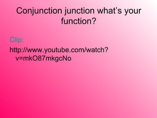 Conjunctions htg | PPT