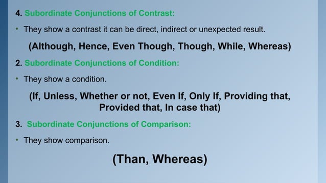 CONJUNCTIONS & ITS TYPES.pptx conjunction | PPTX