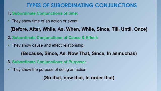 CONJUNCTIONS & ITS TYPES.pptx conjunction | PPTX
