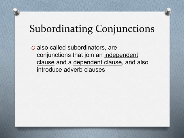 CONJUNCTIONS | PPTX