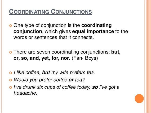 Conjunction Definition Types Of Conjunctions With Useful