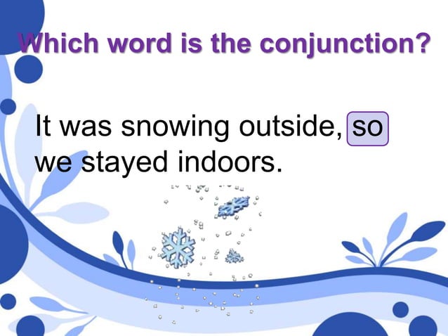 Conjunctions powerpoint | PPTX | Sports