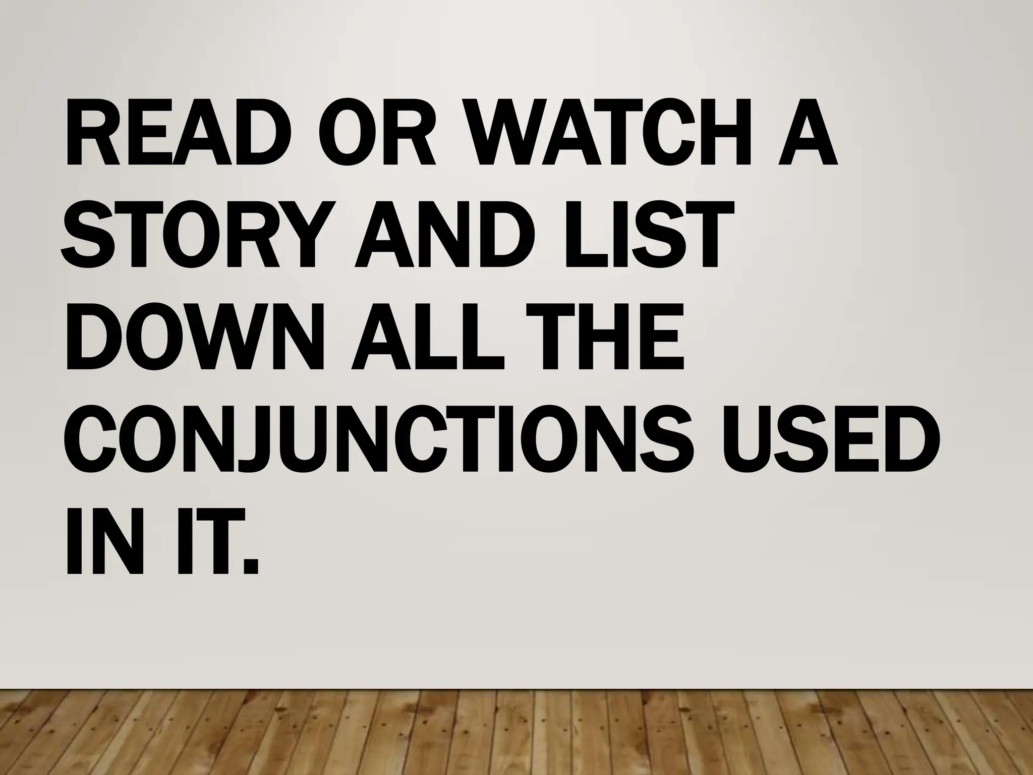 Conjunctions power point for grade 6.ppt
