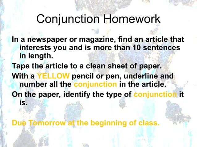 English Grammar Conjunctions power point.ppt