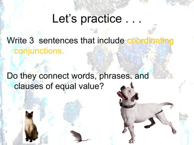English Grammar Conjunctions power point.ppt