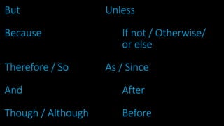 Conjunctions | PPT