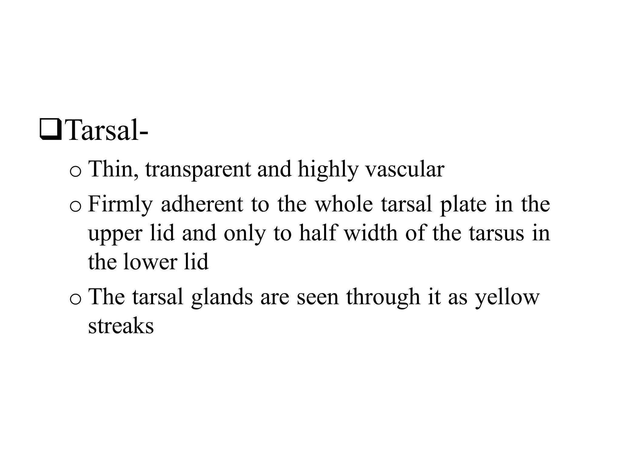 Conjunctival anatomy & and blood supply | PPTX