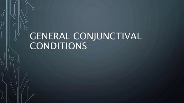 common Conjunctival conditions | PPTX | Blood Disorders | Diseases and ...