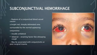 common Conjunctival conditions | PPTX