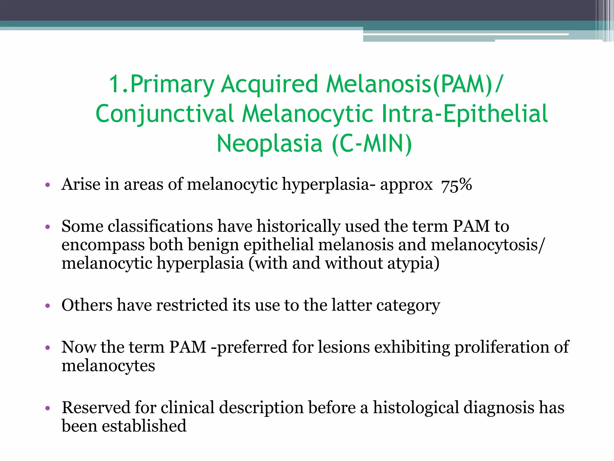 Conjunctival tumors | PPTX