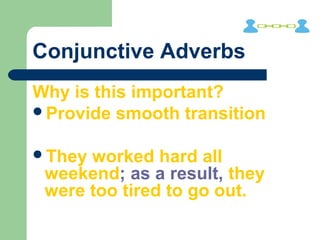 English Grammar: Conjunctive Adverbs | PPT