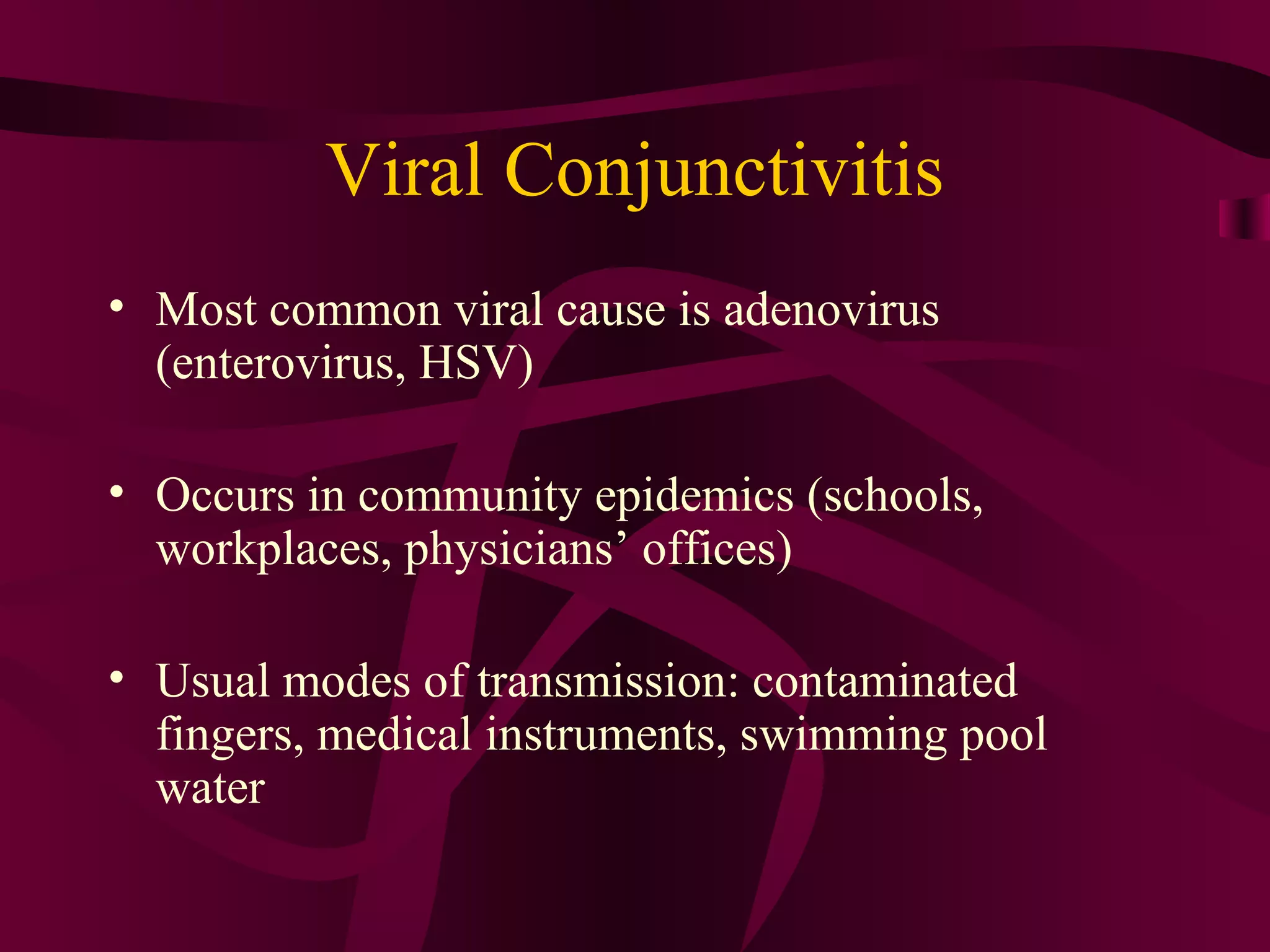 Conjunctivitis | PPT