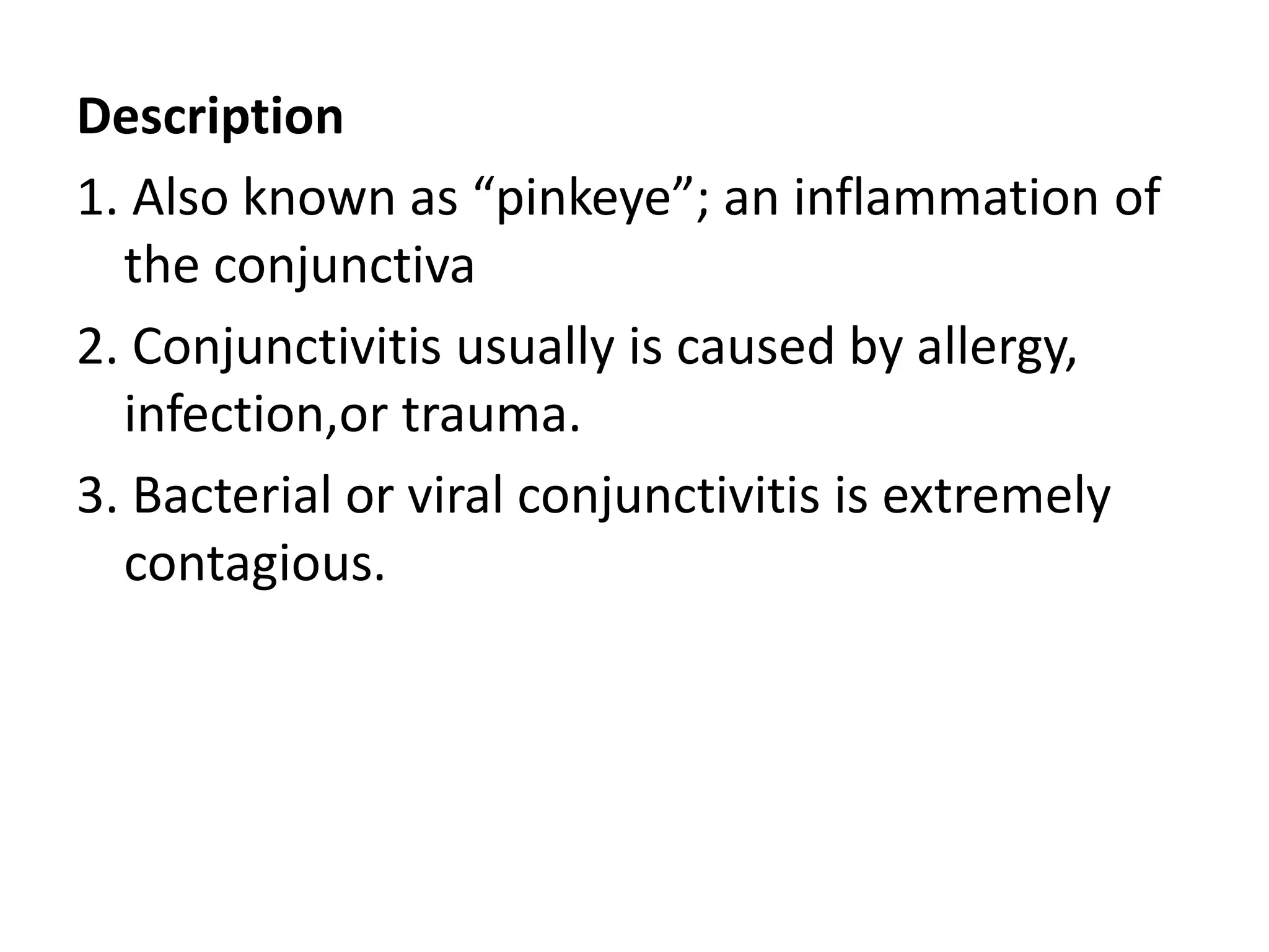 Conjunctivitis | PPT