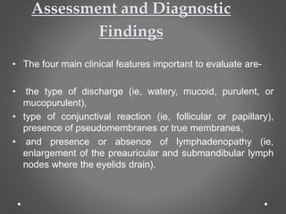 Conjunctivitis for Nurses- Easy Explanation | PDF