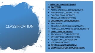 Conjunctivitis | PPTX