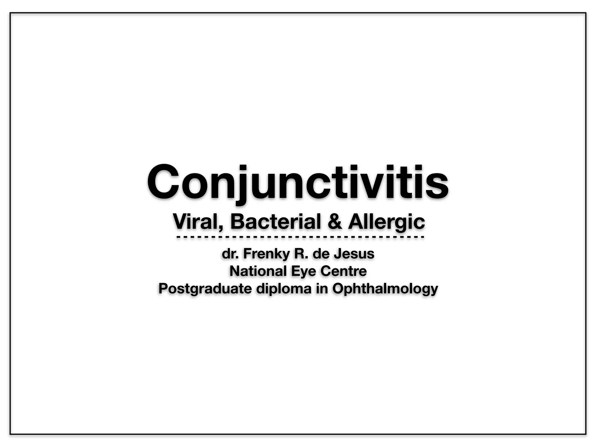 Conjunctivitis | PDF