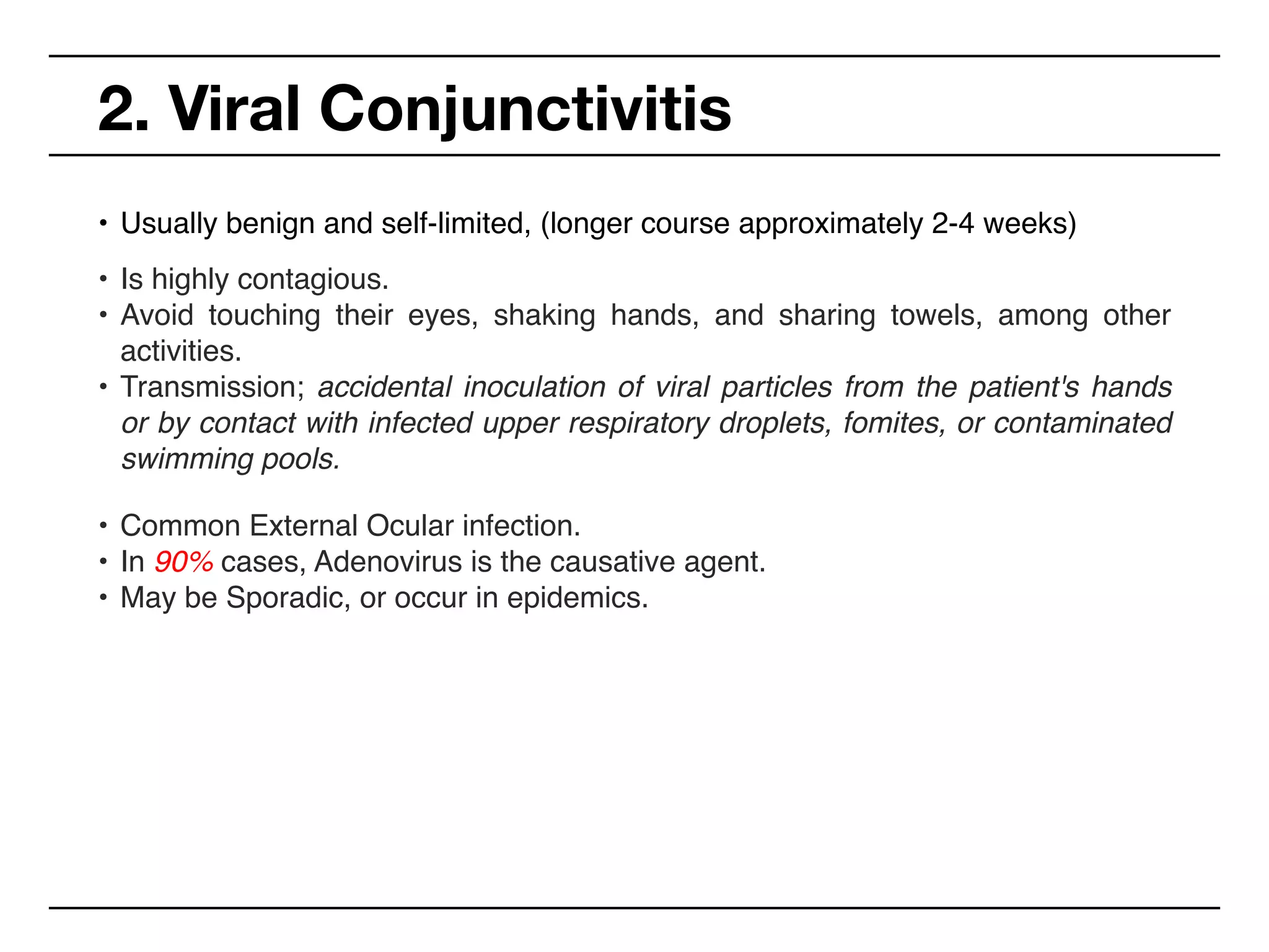 Conjunctivitis | PDF
