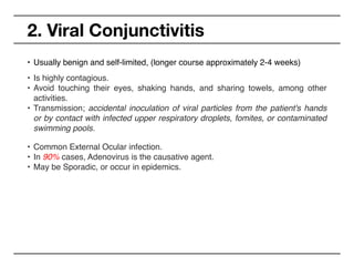 Conjunctivitis | PDF