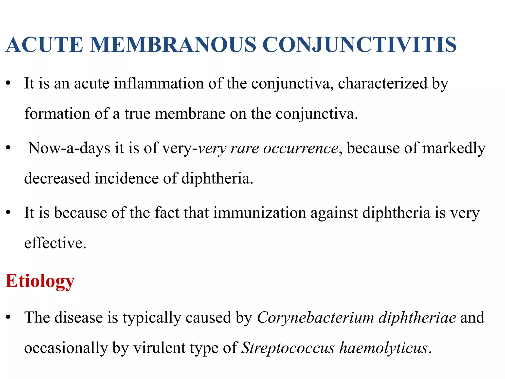 Conjunctivitis | PPTX