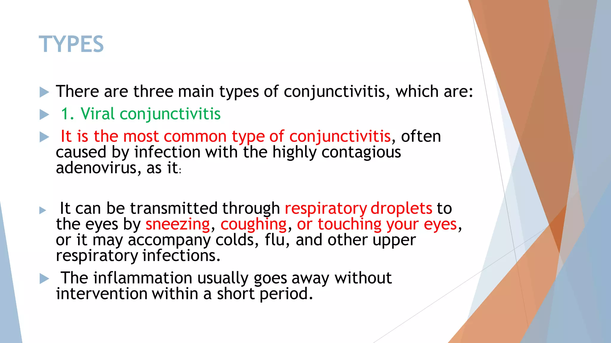 Conjunctivitis | PDF