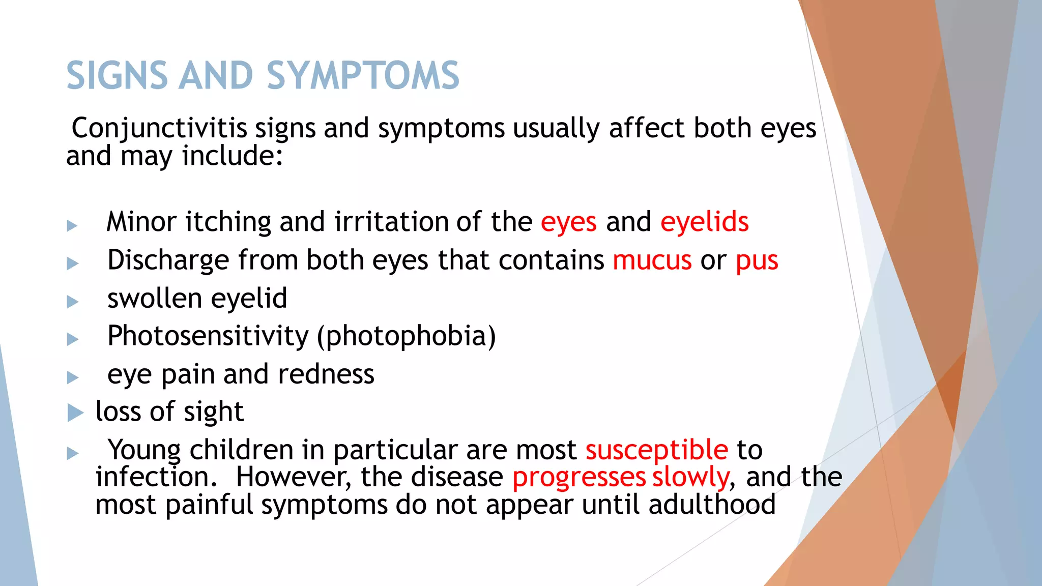 Conjunctivitis | PDF