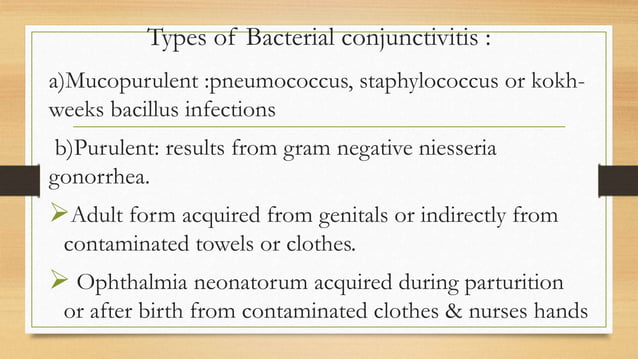 conjunctivitis.pptx | Eye and Vision Conditions | Diseases and Conditions