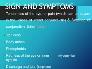 conjunctivitis.pptx.conjunctivitis.eye.. | PPT