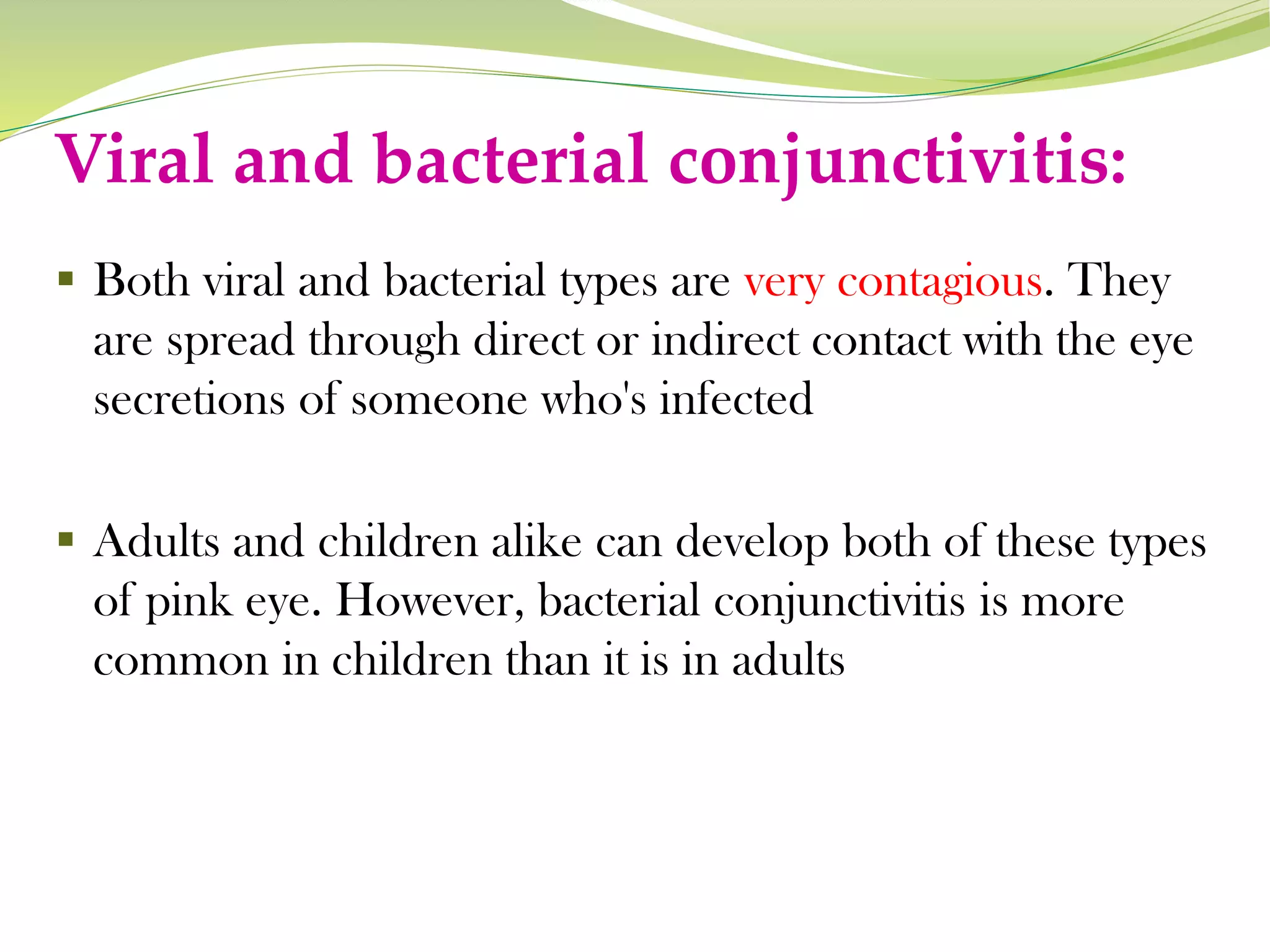 Conjunctivitis | PDF