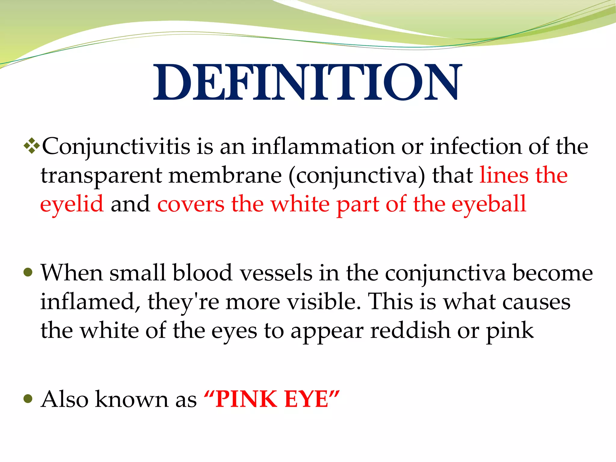 Conjunctivitis | PDF
