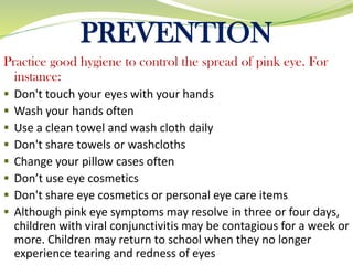 Conjunctivitis | PDF