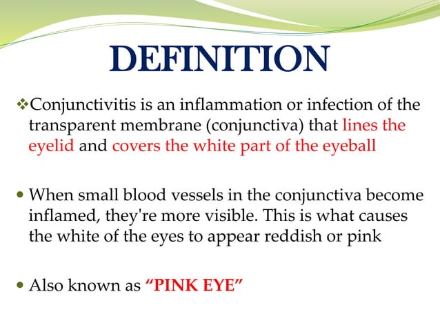 Conjunctivitis | PDF | Eye and Vision Conditions | Diseases and Conditions