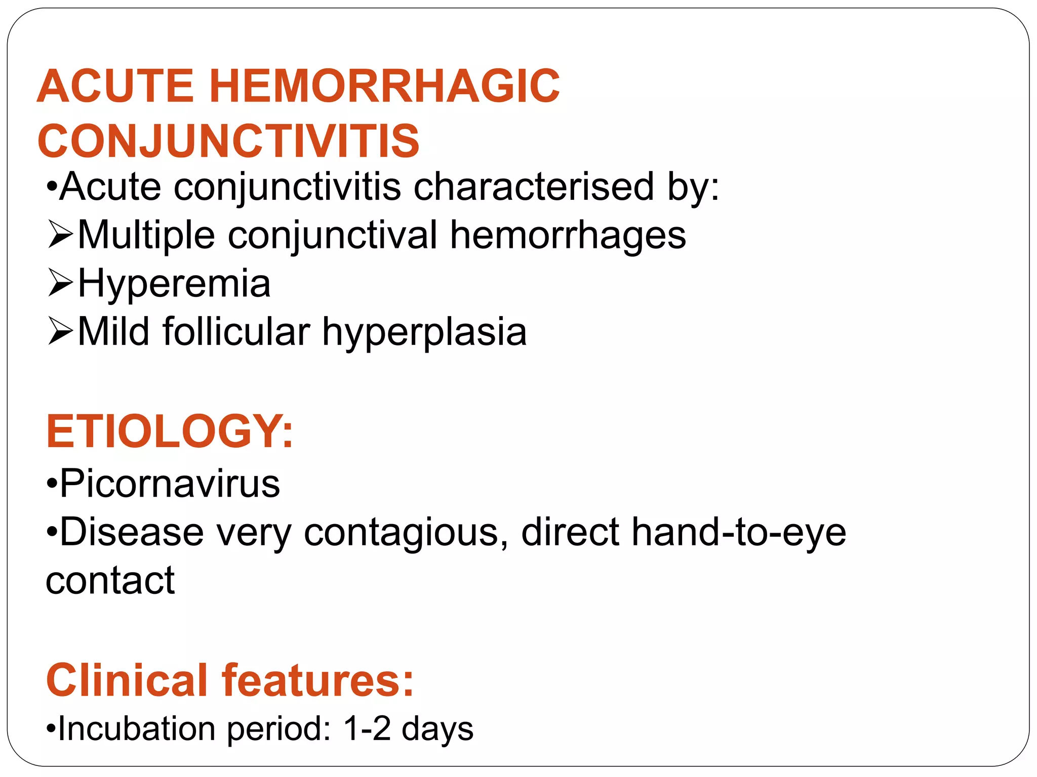 Conjunctivitis | PPTX