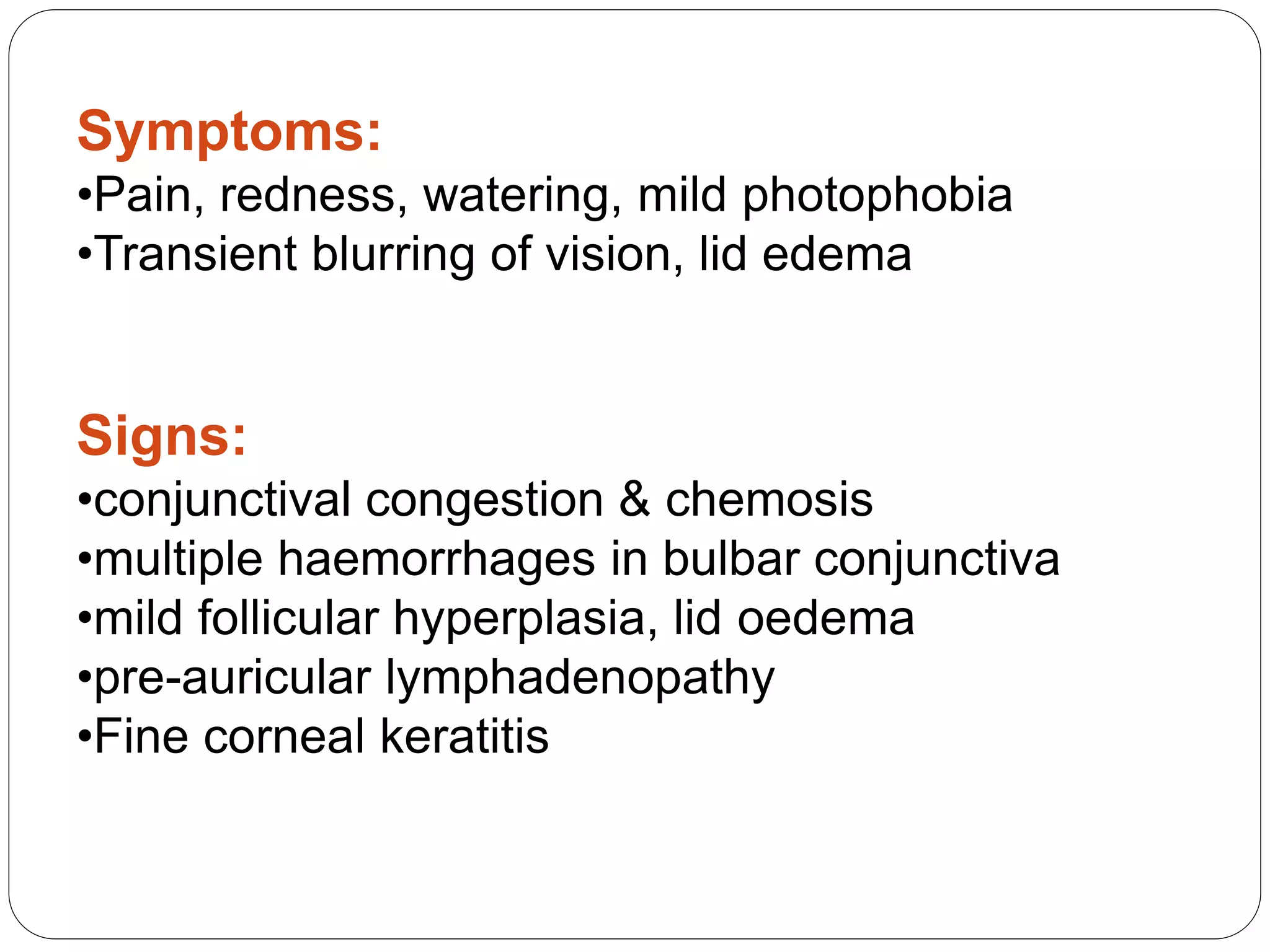 Conjunctivitis | PPTX