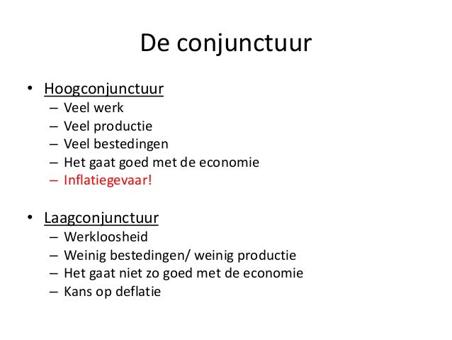Conjunctuur (1)